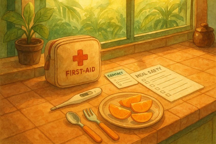 Nanny Choking & First Aid Plan in Bangkok